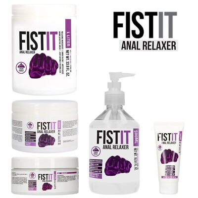 Lubrifiant Anal Gel Intime Eau Anesthésiant Relaxant FistIt 1 L / 500 ...