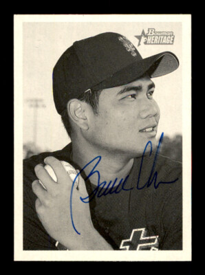 2001 Bowman Heritage - Bruce Chen - On Card Autograph | eBay