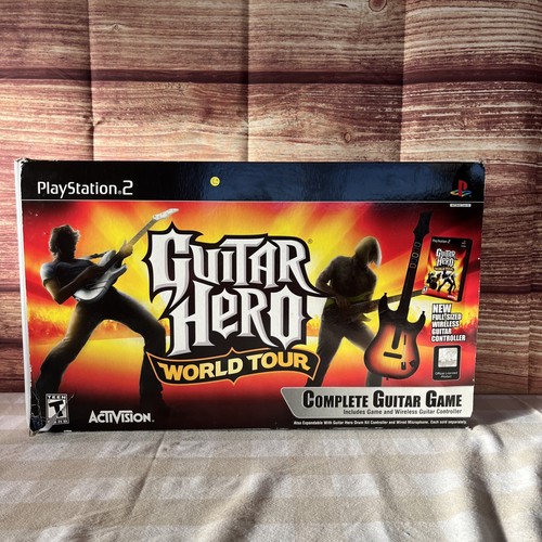 Sony Playstation 2 Guitar Hero World Tour Bundle w/Game | eBay