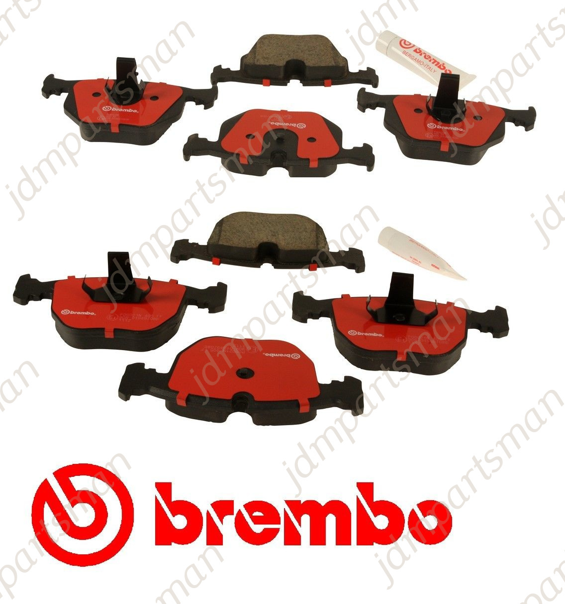 Brembo Premium Ceramic Brake Pad (Front & Rear) BMW E38 740i 740IL E39 ...