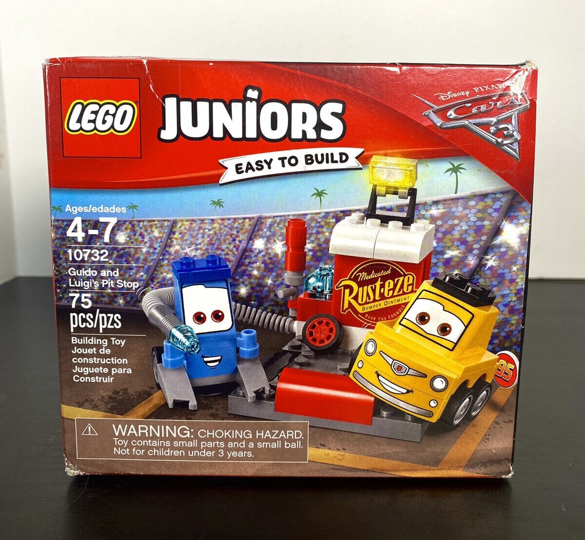 LEGO Juniors: Guido and Luigi's Pit Stop (10732) for sale online | eBay
