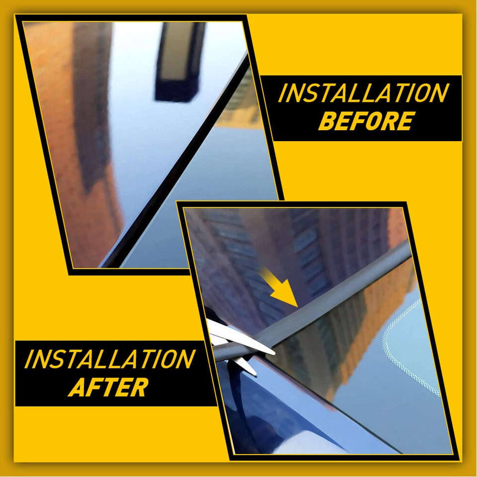 4M/13FT Car Rubber Body Molding Seal Trim for Windscreen Windshield ...