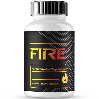 Fire Supplement Male Capsules, Advanced Formula for Stamina & Virility ...