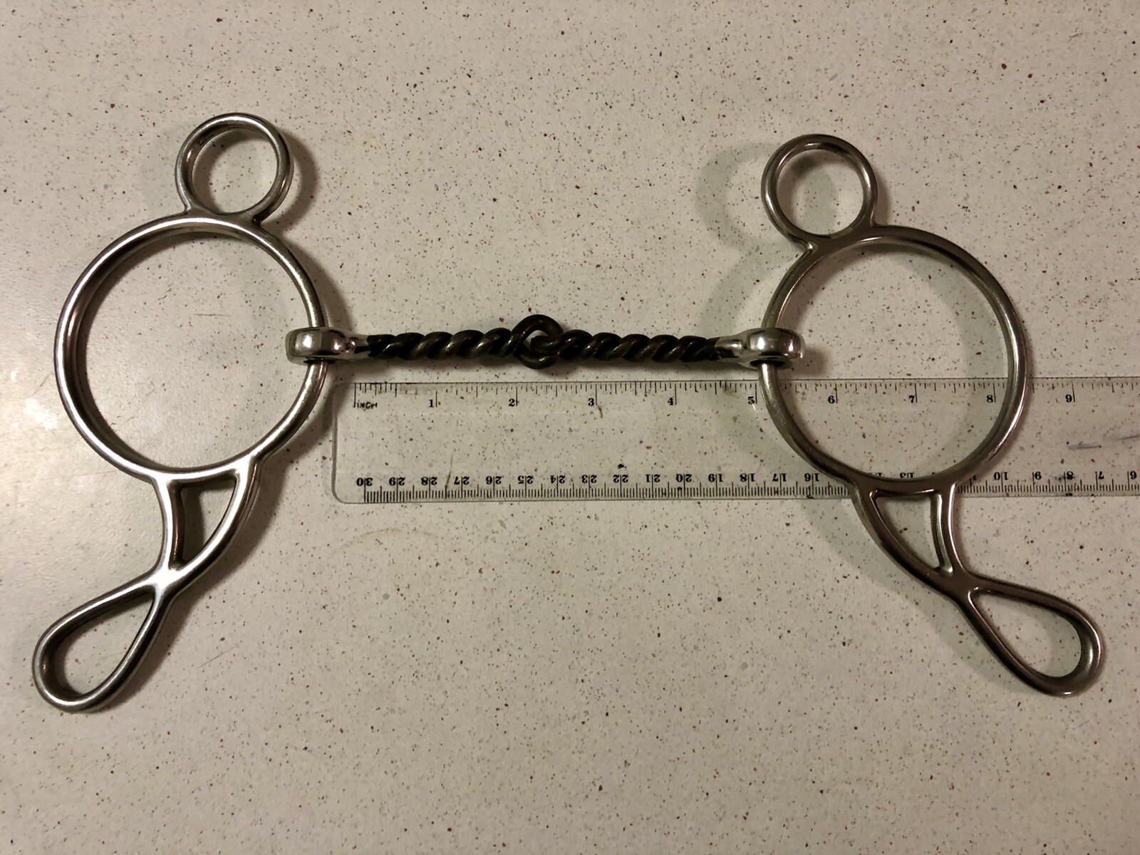Bit - SS Wonder bit with Sweet Iron Twisted Snaffle | eBay Australia