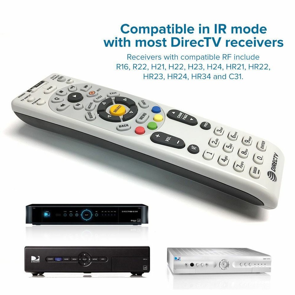 DirecTV RC64 RC65 RC66 IR TV Remote Control for RC65X RC65XMP RC21 RC24 ...