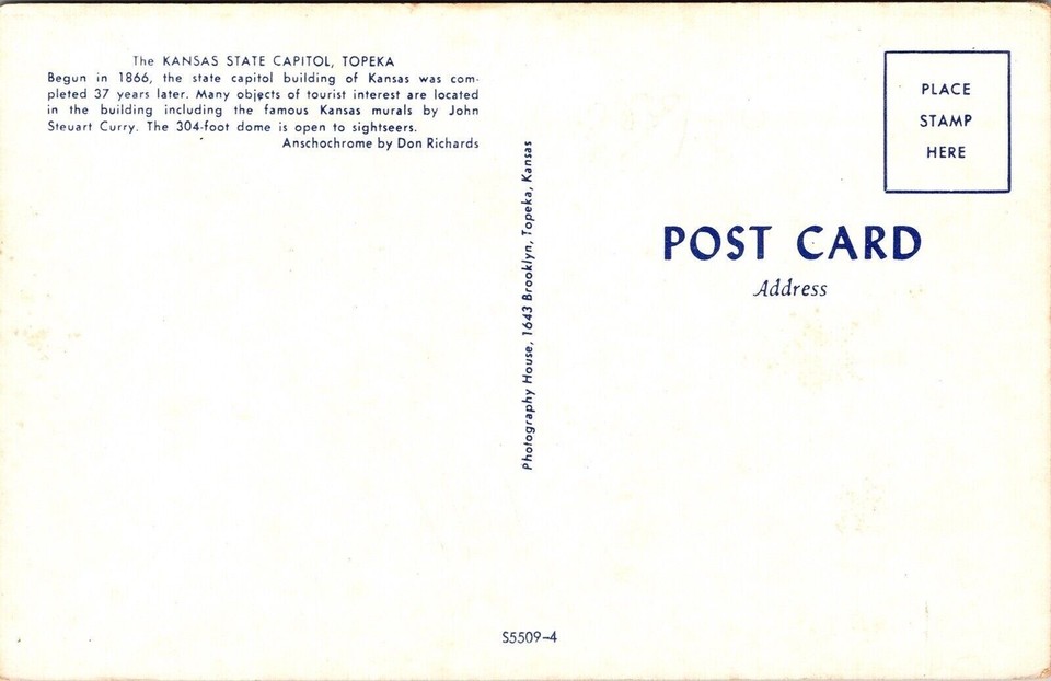 State Capitol Building Topeka Kansas Streetview Government Chrome ...