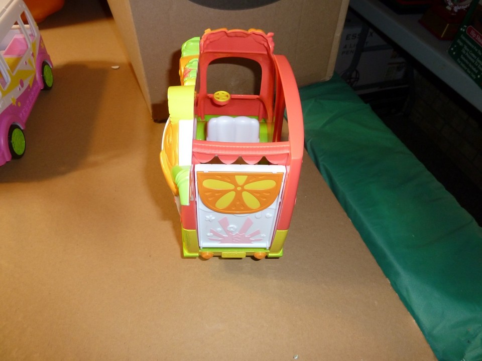 Shopkins Shoppies Smoothie Juice Truck Vehicle Retired Fruit Car ...