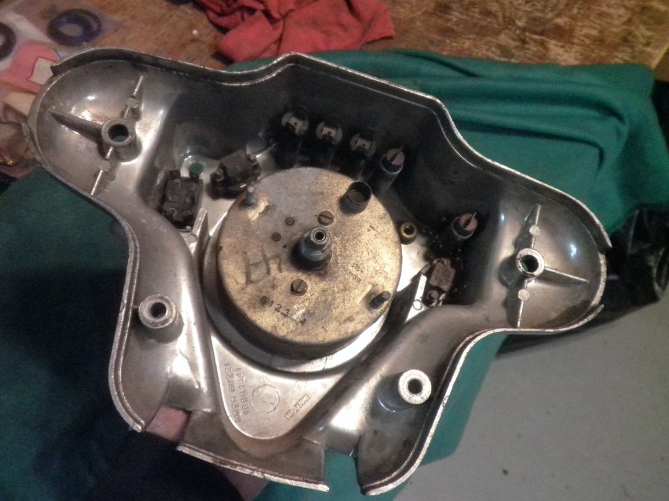 Moto Guzzi Eldorado POLICE speedometer and DASH from the Phoenix Police ...