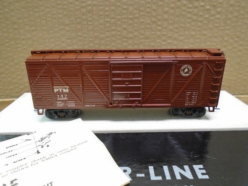 HO SCALE KAR-LINE PORTLAND TERMINAL 40' BOX CAR #142 IN ORIGINAL BOX | eBay