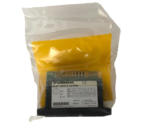 FACTORY SEALED Turck BL67-16DO-0.1A-PNR System Output Module | eBay
