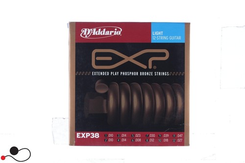 D ADDARIO SET 12 CORDE CHITARRA ACUSTICA EXP38 PHOSPHORE BRONZE STRINGS | eBay