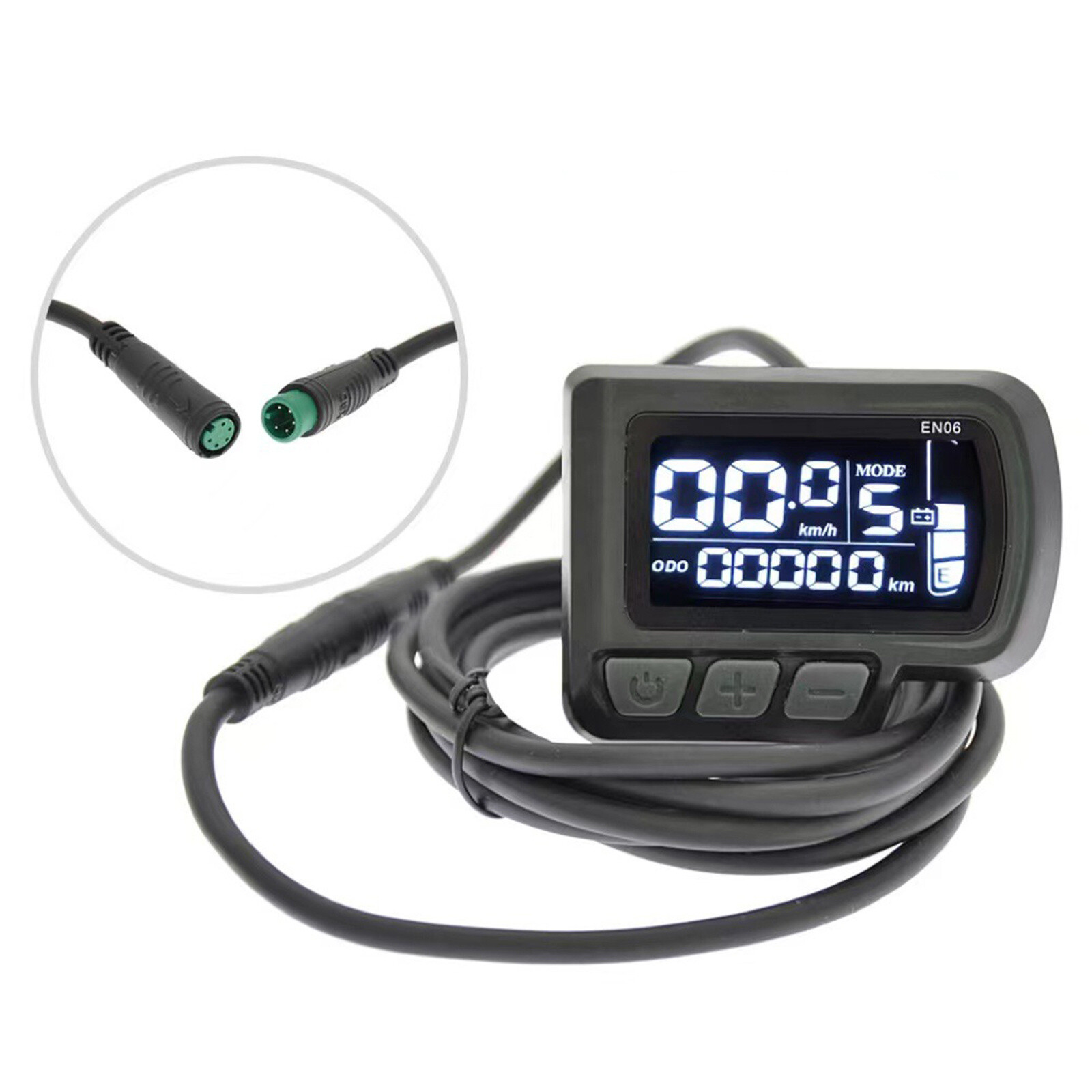 E-Bike EN06 LCD Display Control Panel 24-48V For Electric Bicycle ...