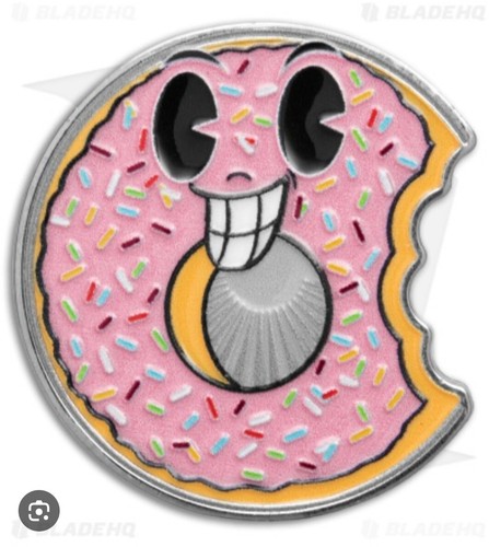 🔥Rare Blade HQ Dessert Warrior Donut Challenge Coin "One More Bite" 📬🇺🇸 ...