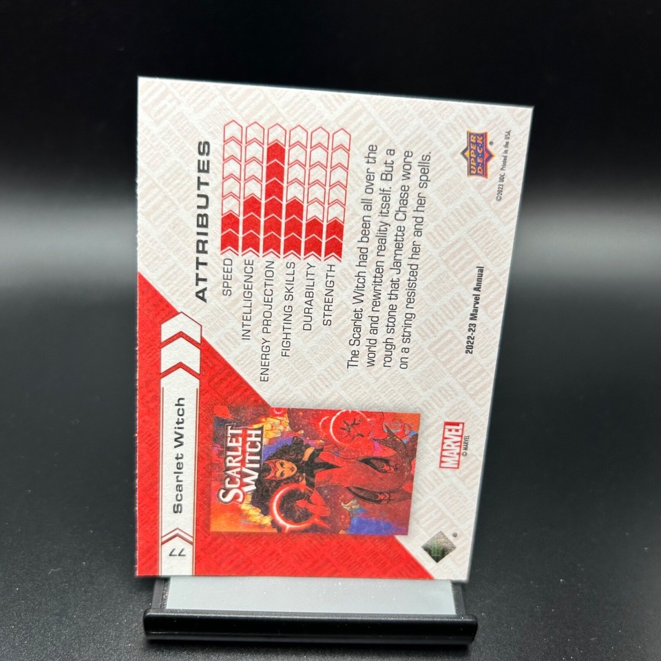 2022-23 Marvel Annual Star Variant #77 Scarlet Witch | eBay