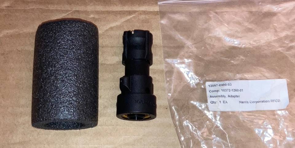 HARRIS RF-5800 RF-7800 PRC-150 ANTENNA ADAPTER 10372-1260-01 | eBay