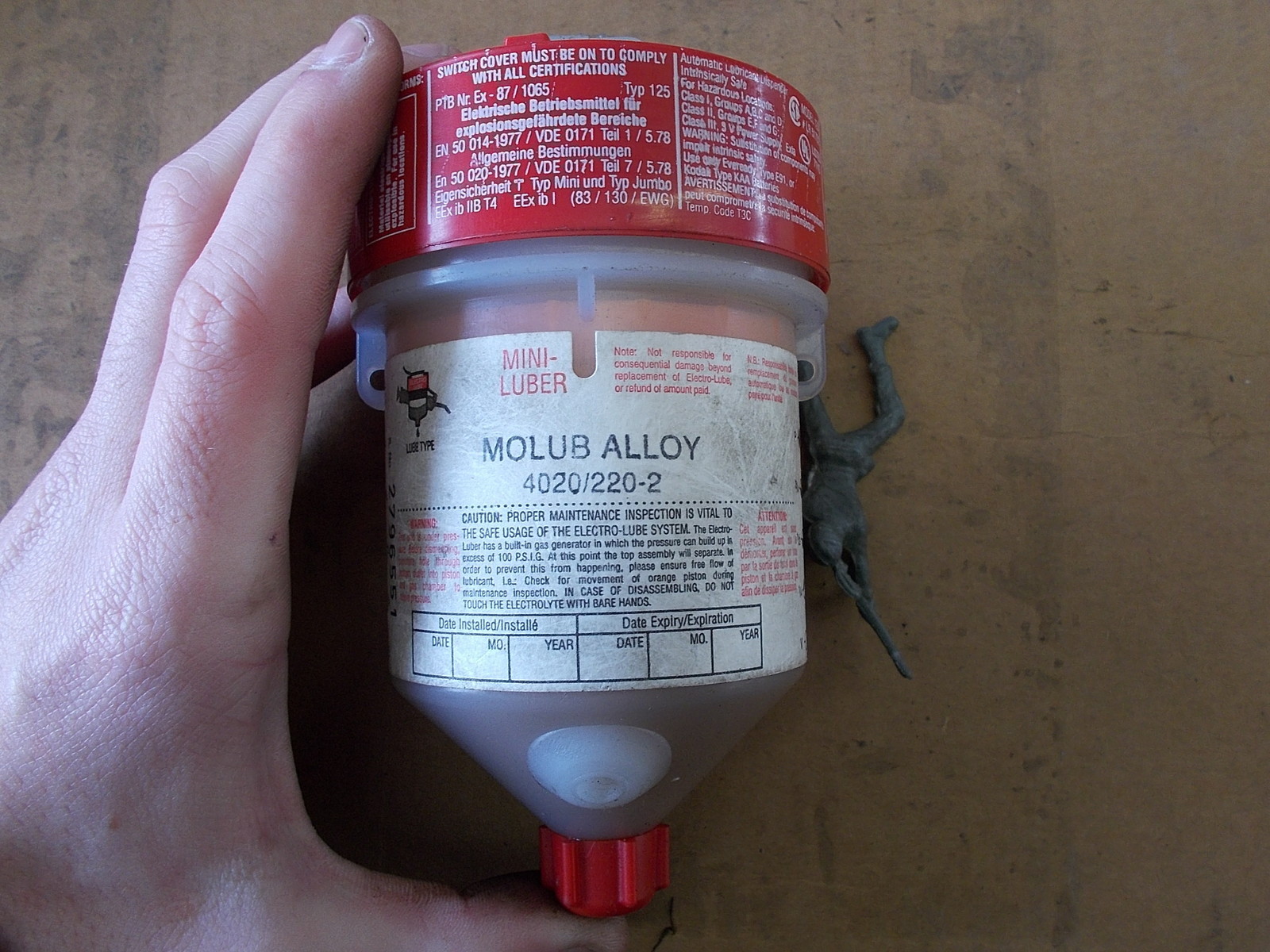 ATS Electrolube Mini-Luber Molub Alloy 4020/220-2 125CC *FREE SHIPPING ...