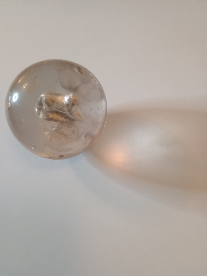 Antique Handmade German Sulphide Sheep Marble 1.44" | eBay