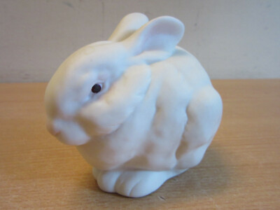Vintage Bisque Porcelain bunny Rabbit Figurine signed CYBIS | eBay