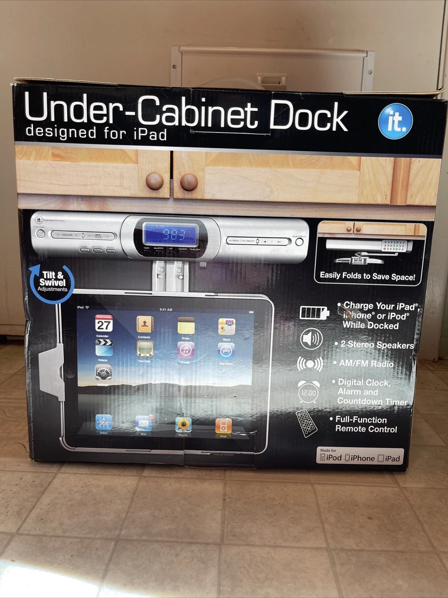 Under Cabinet Radio With Ipad Dock | Cabinets Matttroy