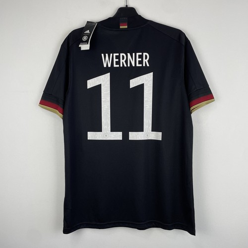Germany 2020-2021 Timo Werner Away Shirt Soccer Jersey Deutschland ...