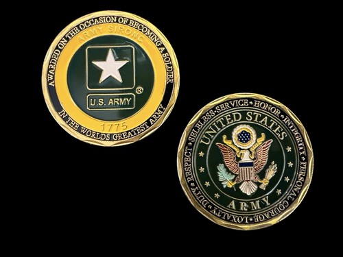 NEW U.S. Army Double-Sided Challenge Coin ~ United States Army ~ In ...