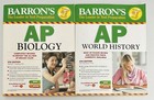 AP Books Lot of 2 Bundle Barron's AP Biology & AP World History | eBay