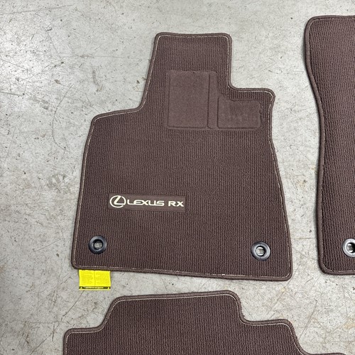 Lexus RX350 4 piece Brown Carpet Floor 2016 2017 2018 Mats OEM | eBay