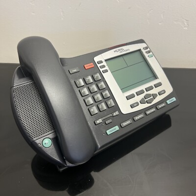 Nortel Networks-NTDU92-Business Office Desk IP Phone 2004-Charcoal-w ...