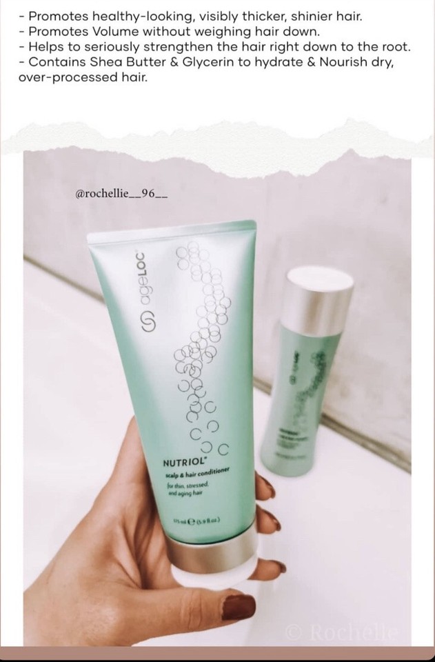 Nu Skin ageLOC Scalp & Hair Shampoo & Conditioner Set Nutriol Sealed ...