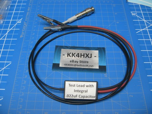 Custom Shielded Test Lead with Integral Capacitor for Vintage Test Gear ...