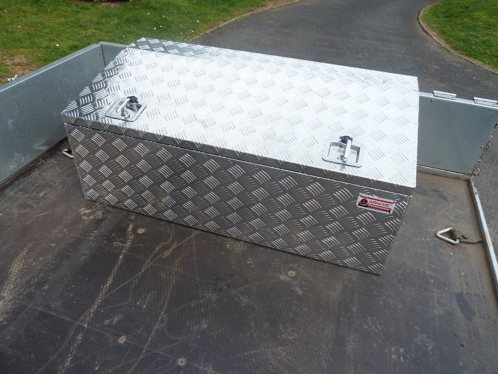 Large 5ft Aluminium Tool Box Storage Box Alloy Apache Box 1500mm x 600 ...