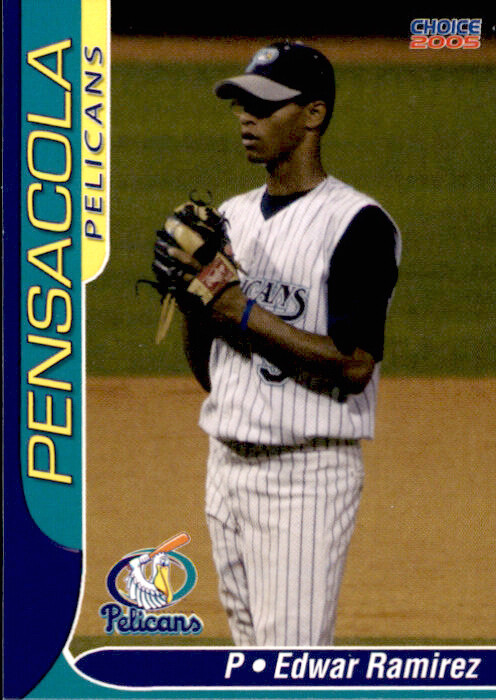 2005 Pensacola Pelicans Choice #9 Edwar Ramirez Miami Florida FL ...
