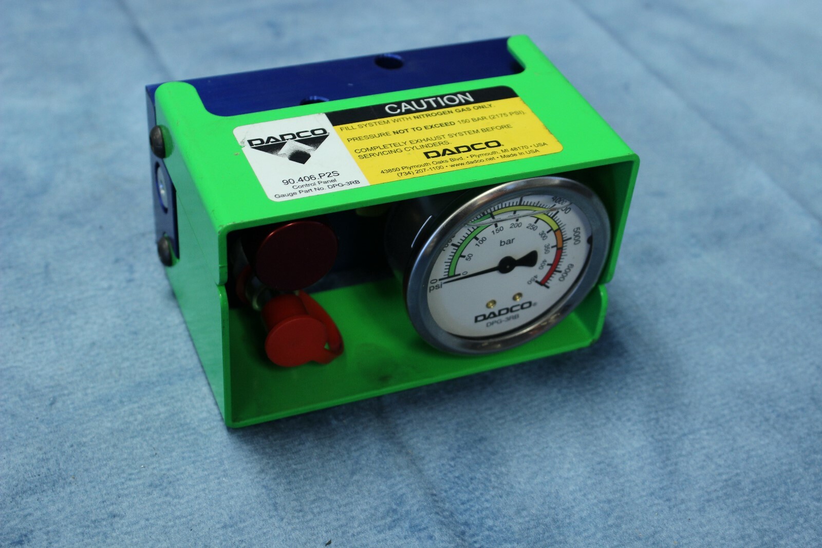 NOS Dadco Control Panel 90.406.P2S 0-2175PSI | eBay