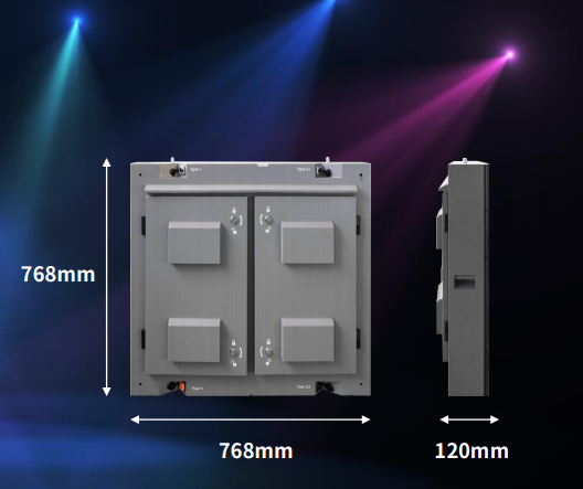 16 Panel Outdoor LED Matrix IP4.81mm Waterproof 30"x30" LED Module ...