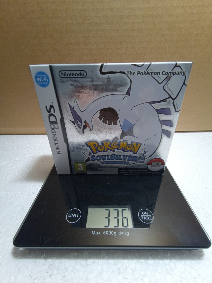 Pokemon: SoulSilver Version - Nintendo DS - Pokewalker Big Box - Brand ...