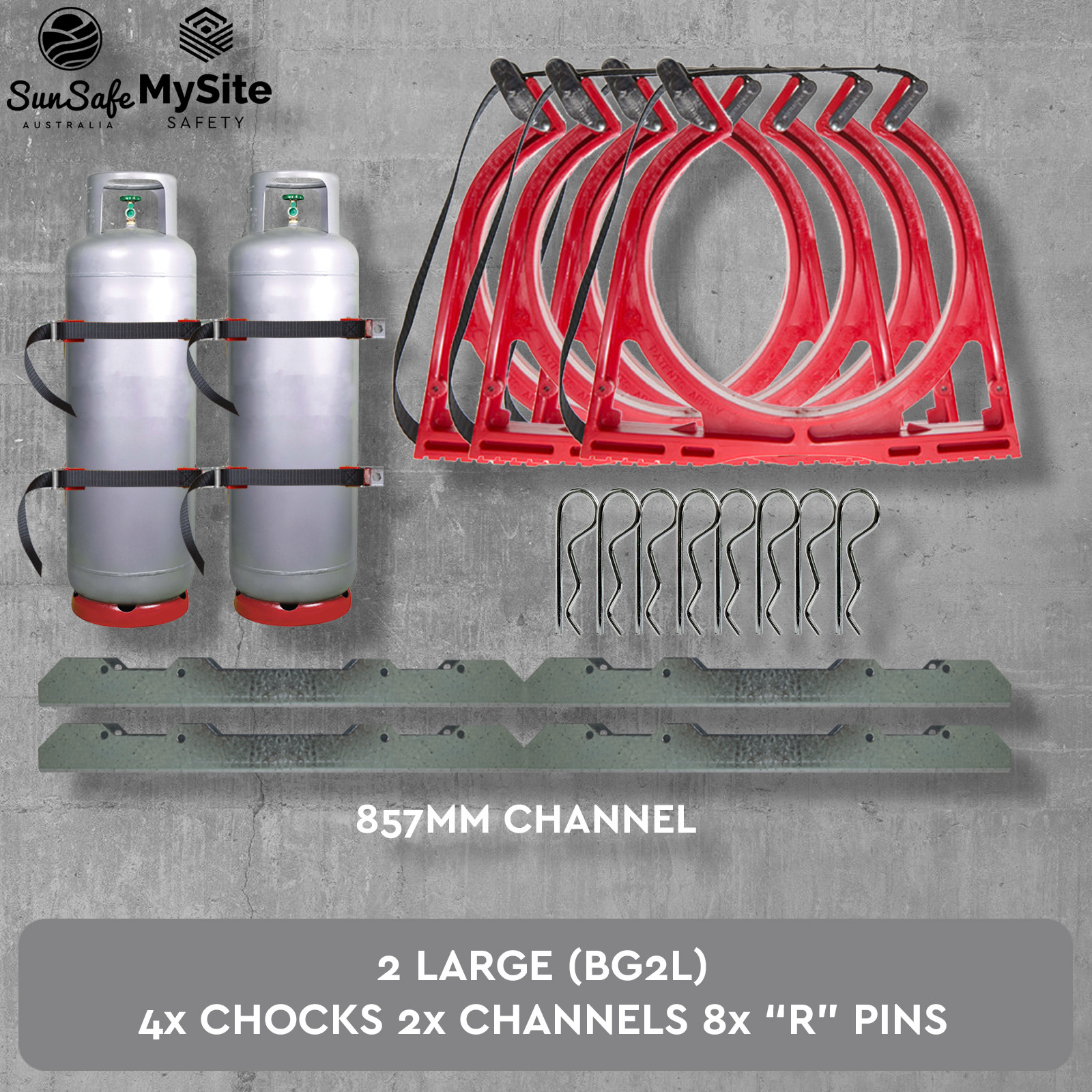 Large Bottle Chock Gas Bottle Holder G G2 S SE R BOTTLECHOCK Restraint ...