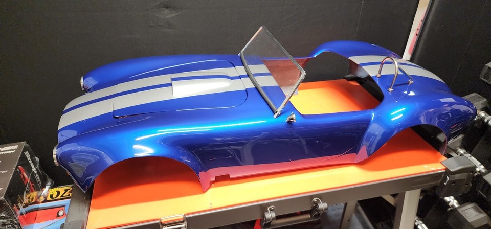 Conley 1/4 scale Rc Car Body Ford Cobra Shelby fiberglass PAINTED | eBay