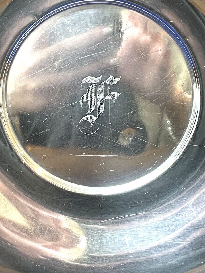PSCO Preisner Silver Co Sterling Silver Plate 171 Gr. w/Mono 8-3/4 ...