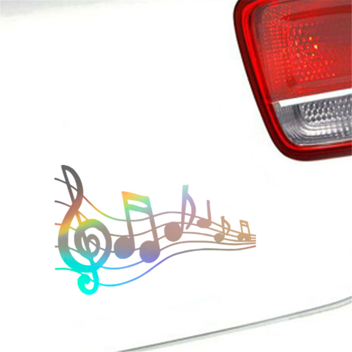 2PCS Musical Notes Car Sticker Window Piano Guitar Wall Laptop Vinyl ...
