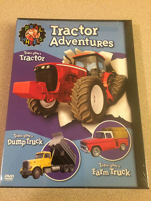Real Wheels: Tractor Adventures DVD Big Wheeled Vehicles Sealed New ...