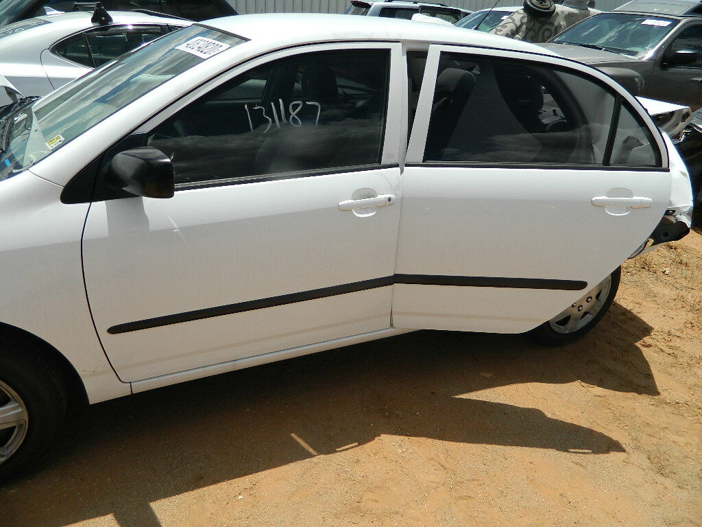 2003 2004 2005 2006 2007 2008 TOYOTA COROLLA FRONT AND REAR LEFT DRIVER ...