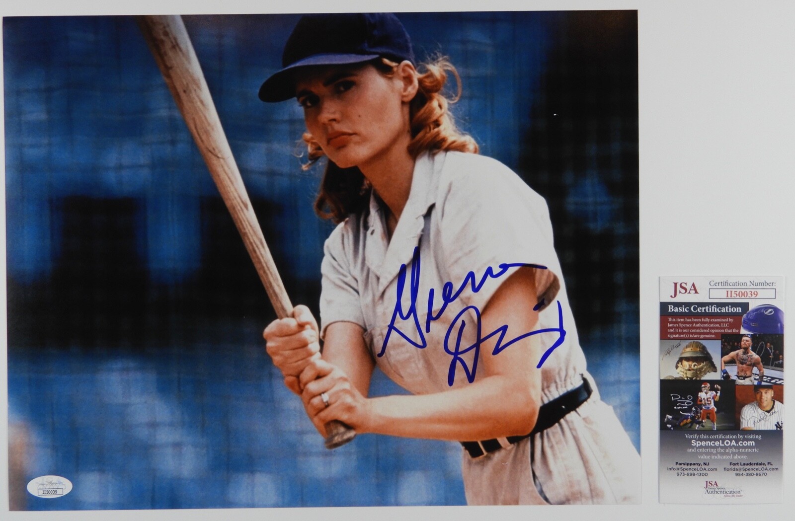 Geena Davis Autograph JSA 11 x 14 Signed Photo League Of Their Own | eBay