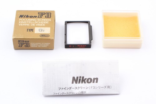 [Almost Unused] Nikon F Focusing Screen Type G2 From JAPAN | eBay