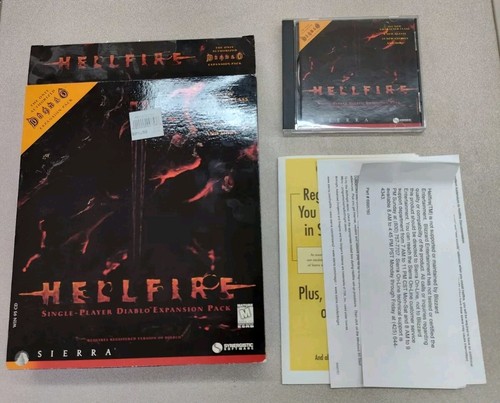 Diablo: Hellfire Expansion Big Box CD-ROM Game (PC, 1997) | eBay