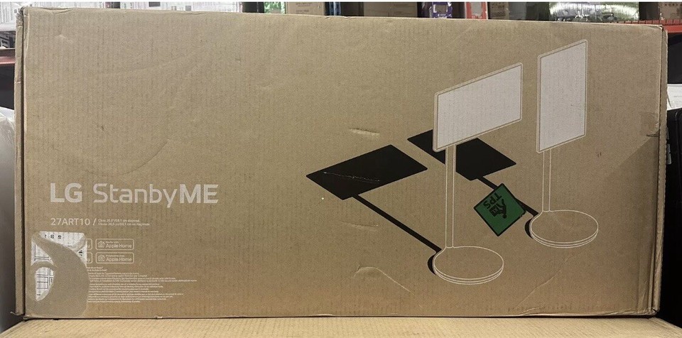 LG StanbyME 27" Full HD HDR Smart LED Rollable Wireless TV *27ART10AKPL ...