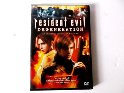 Resident Evil: Degeneration (DVD, 2008) Capcom Animated Horror Flick New Sealed 43396261297| eBay