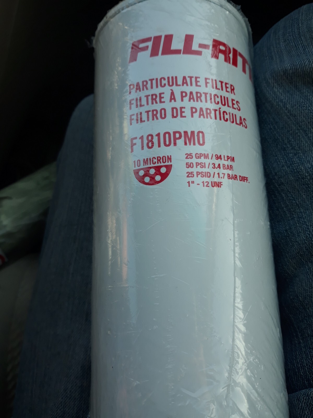 FILL-RITE F1810PM0 - Fuel filter cross reference