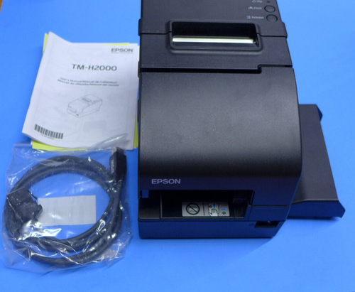 Epson PUSB Dual Function POS Thermal Printer K3L29AA TM-H2000 789105 ...