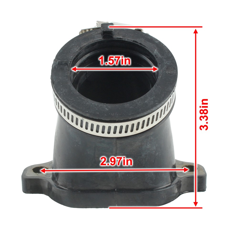 Intake Manifold Adaptor Boot with Clamp For 2005-2009 Polaris Ranger XP ...