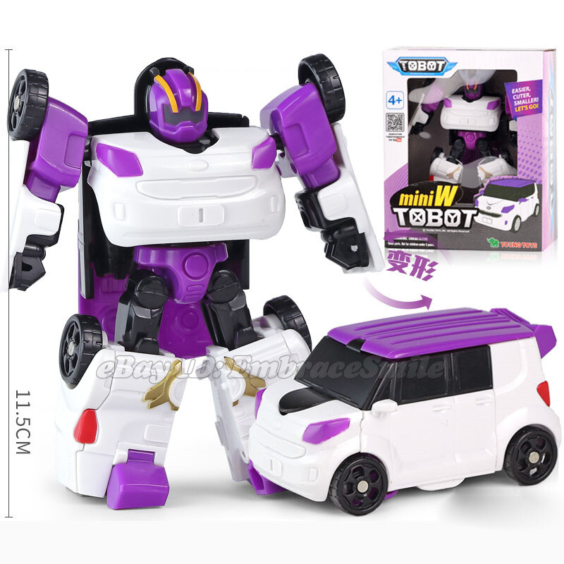 TOBOT Mini X Y Z K R W Deltatron Quatran Transforming Robot Car Toy ...